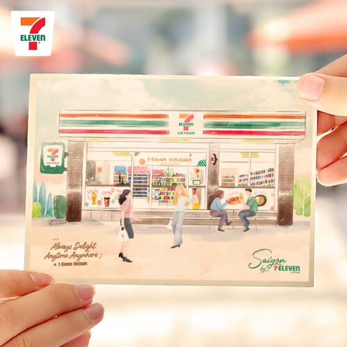 Postcard 7-Eleven Cửa Hàng Tiện Lợi 7-Eleven | Giao gấp từ 7-Eleven gần nhất (24 trên 7)