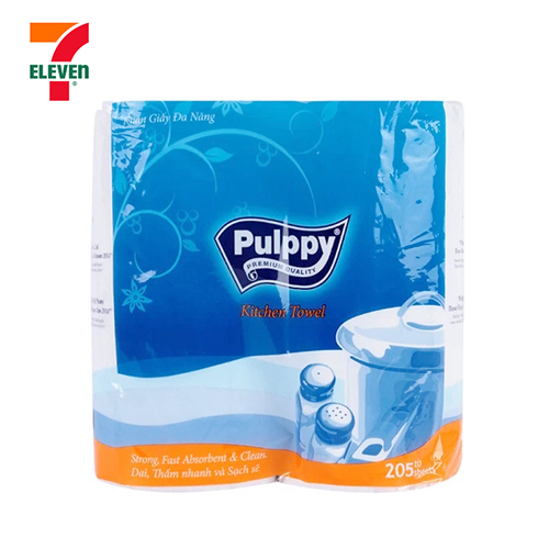 Pulppy Giấy Bếp 2 cuộn Kitchen Towel Pulppy | Giao gấp từ 7-Eleven gần ...