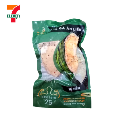 Ức Gà G4YOU Vị Tiêu 100g G4YOU | Giao gấp từ 7-Eleven gần nhất (24 trên 7)
