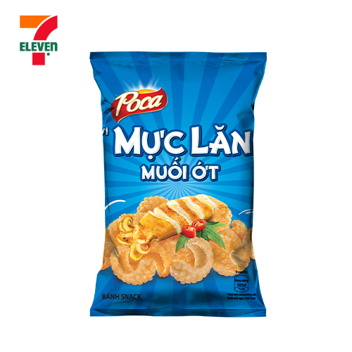 Snack Poca Mực Lăn Muối Ớt 60g Poca | Giao gấp từ 7-Eleven gần nhất (24 ...