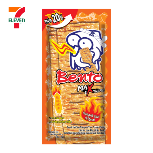 Mực Tẩm Bento Thái 18g Bento | Giao gấp từ 7-Eleven gần nhất (24 trên 7)