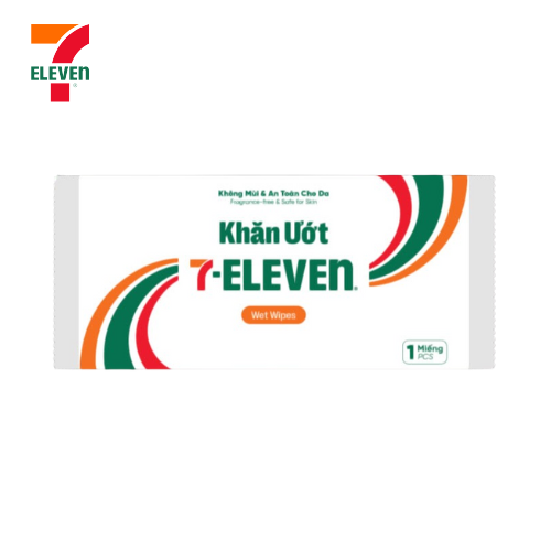 Khăn Ướt 7-Eleven 1 Miếng 7-Eleven | Giao gấp từ 7-Eleven gần nhất (24 trên 7)