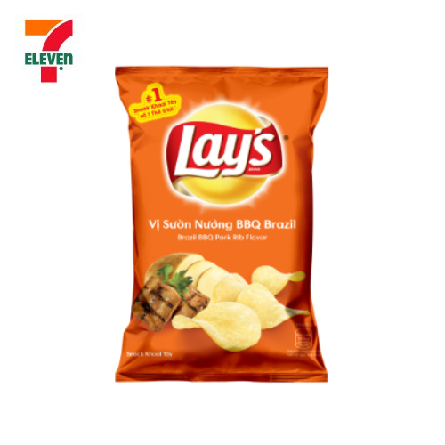 Snack Lay's Sườn 90g Lays | Giao gấp từ 7-Eleven gần nhất (24 trên 7)